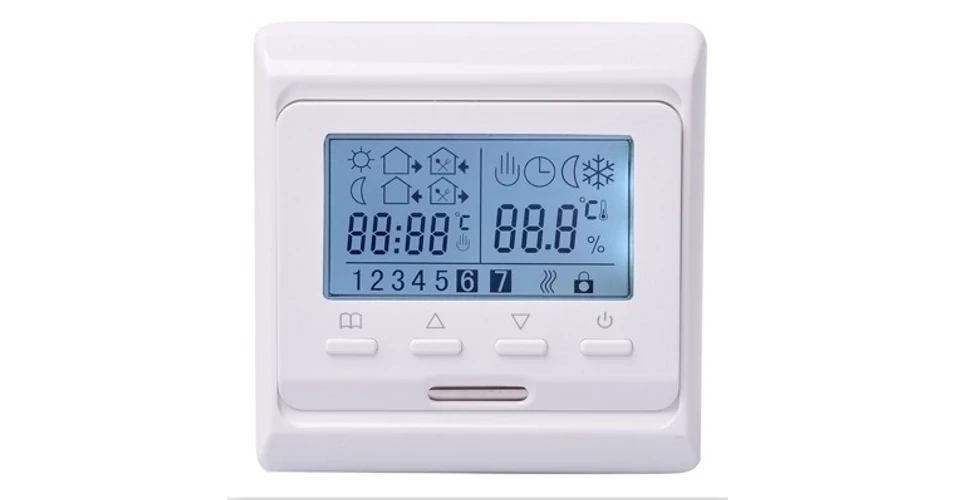 Termosztát elektromos padlófűtéshez